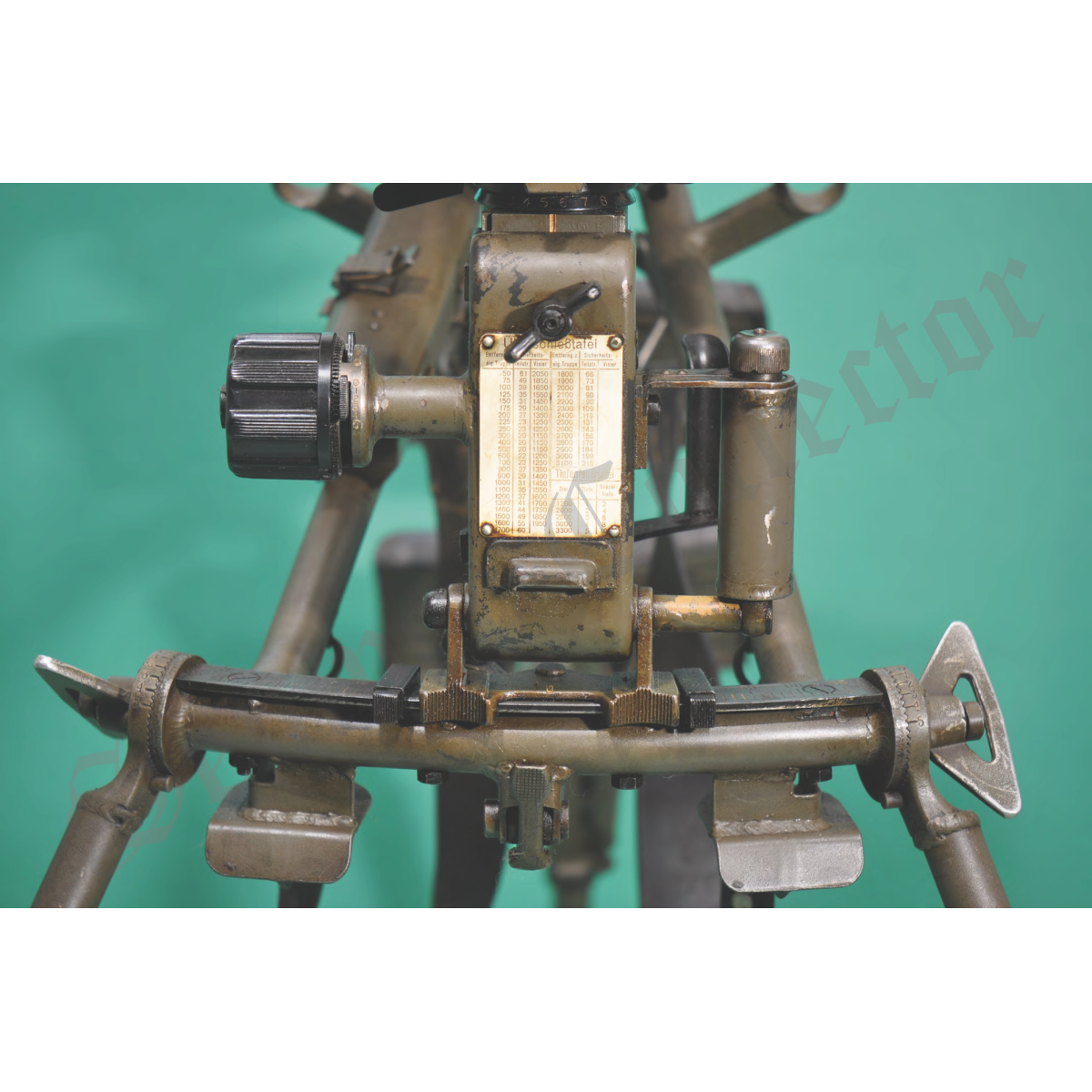 Stativ Lafette MG42 & Optik MGZ34 Original WH WW2