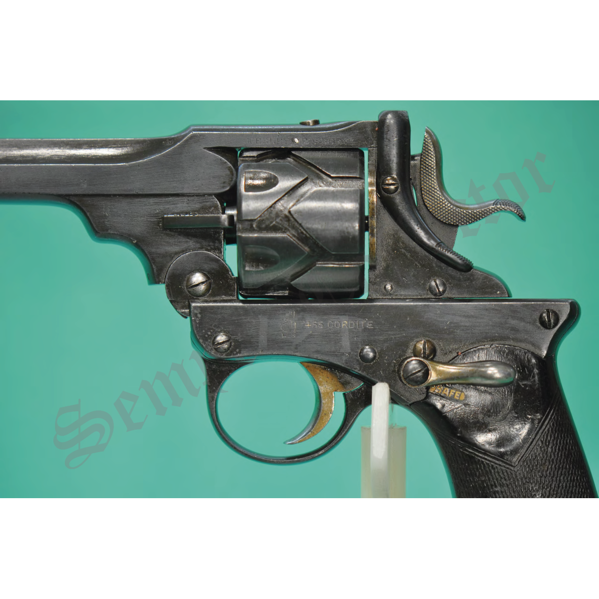 Webley Fosbery 1903 semi-auto revolver