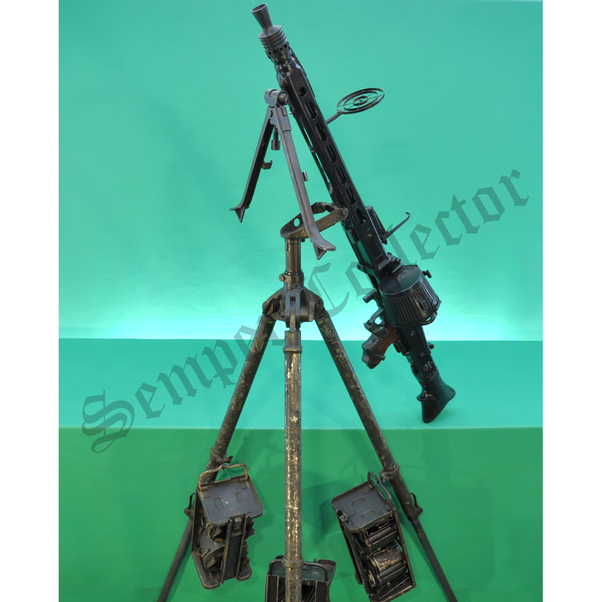 MG34 MG42 Anti-Aircraft Tripod 1939 (Dreibein 34 AA Original WH WW2)