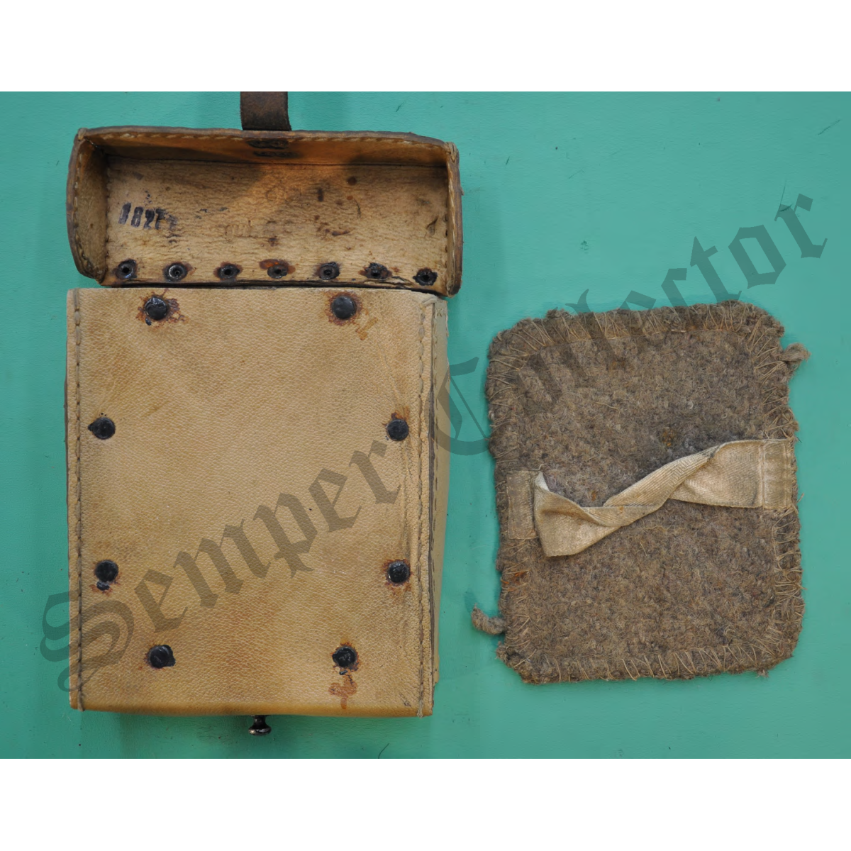 Rare MG34 Afrikakorps (gut) 42 machine gun tool pouch (Werkzeugtasche ...