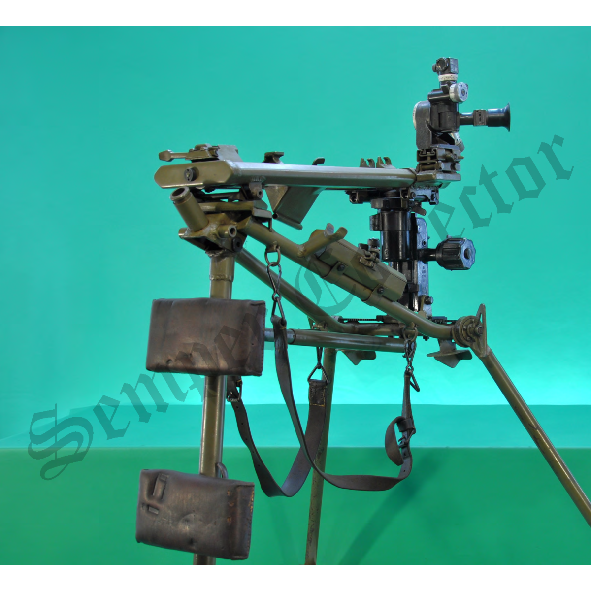 Lafette M34 (1941) Modified MG42 with Rare AA Extension All Original WH WW2