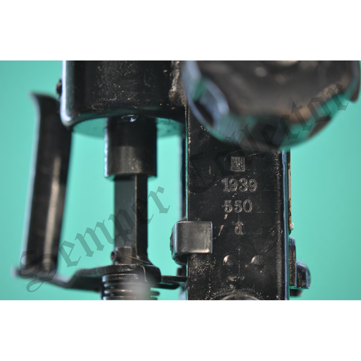 Lafette M34 (1941) Modified MG42 with Rare AA Extension All Original WH WW2
