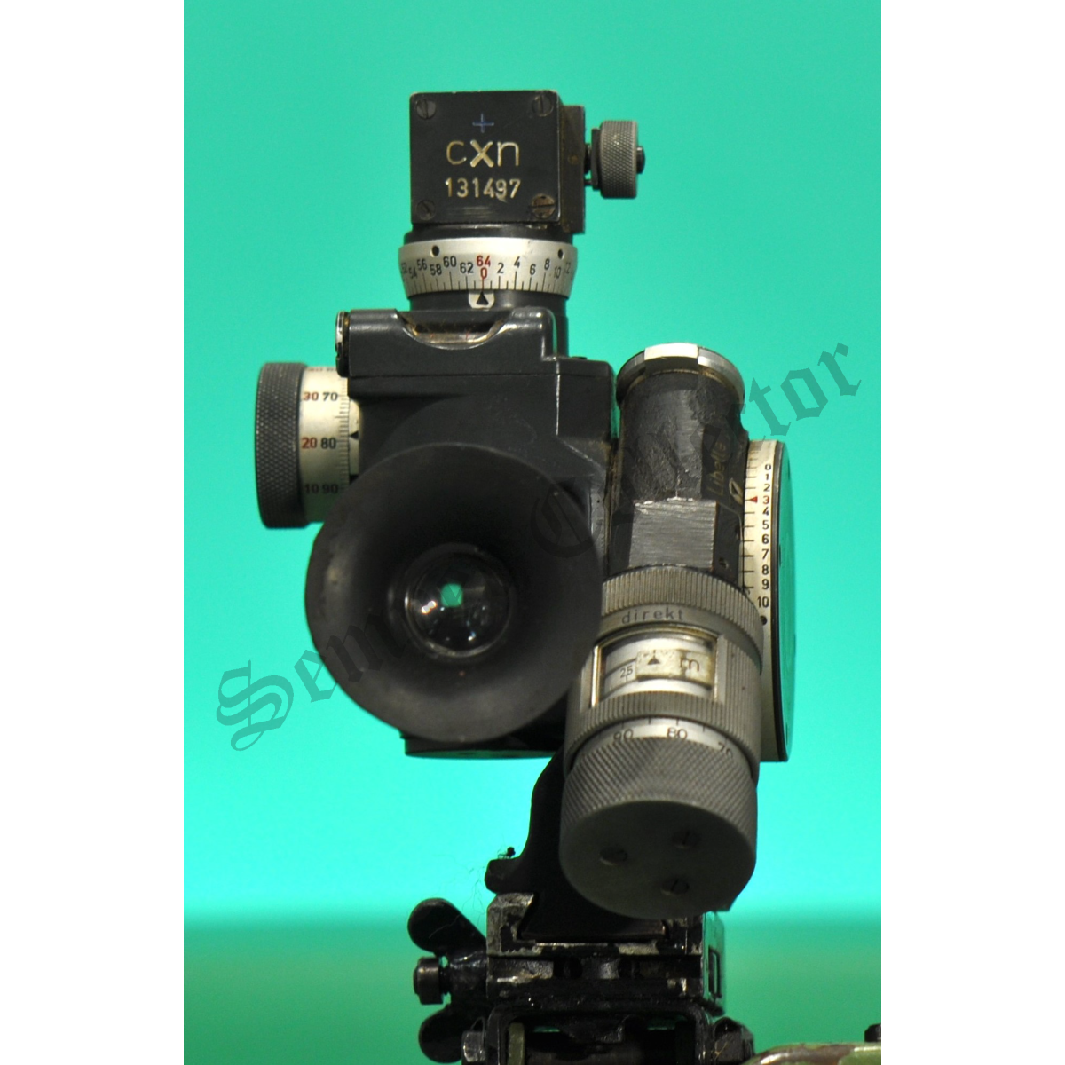 Optik MGz40 für Lafette MG34/42 Original WH WW2