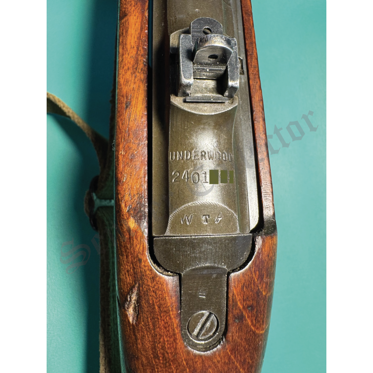 Very rare US M1 “ATW” 1944 Winchester / Underwood semi-automatic rifle