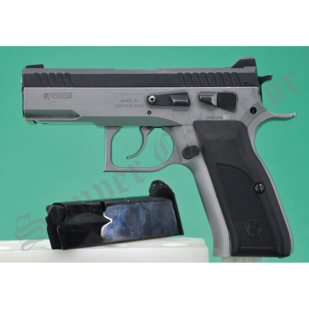 Pistolet Sphinx 3000 Tactical Duotone Police Valais 9mm Para