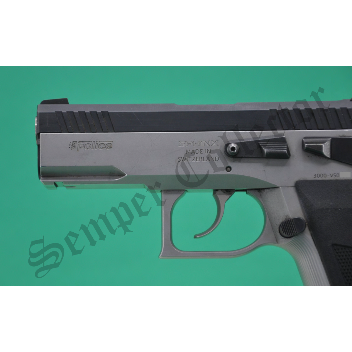 Pistol Sphinx 3000 Tactical Duotone Police Valais 9mm Para