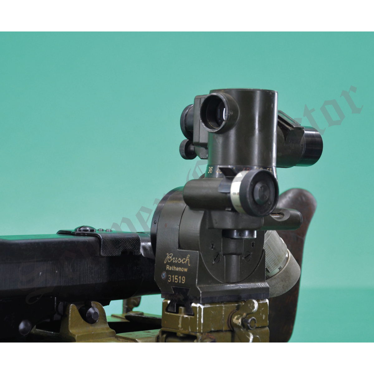 MG34 machine gun & Lafette tripod & MGZ34 optical sight (WH WW2 set)