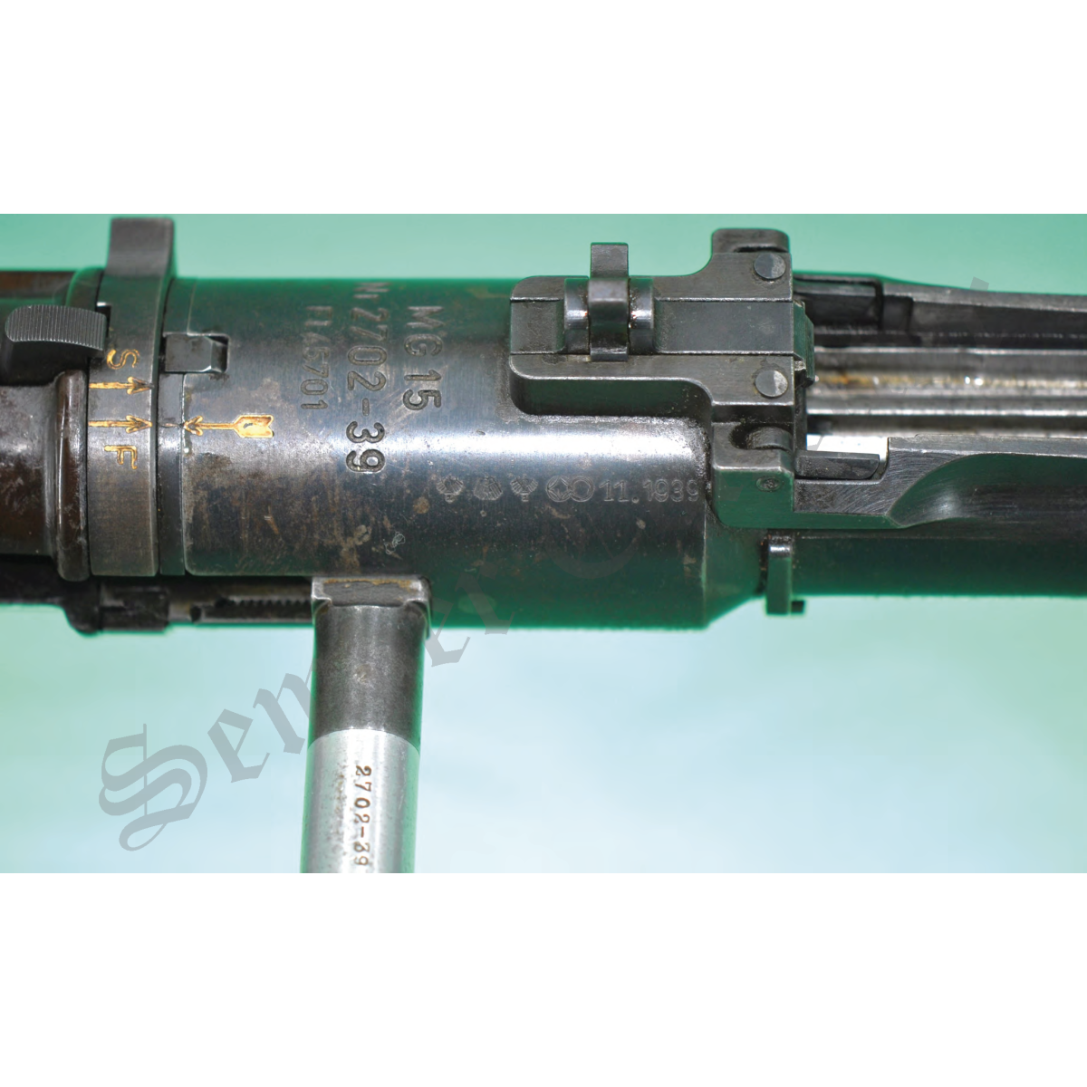 Very Rare 1939 Rheinmetal MG15 Aviation in its Case