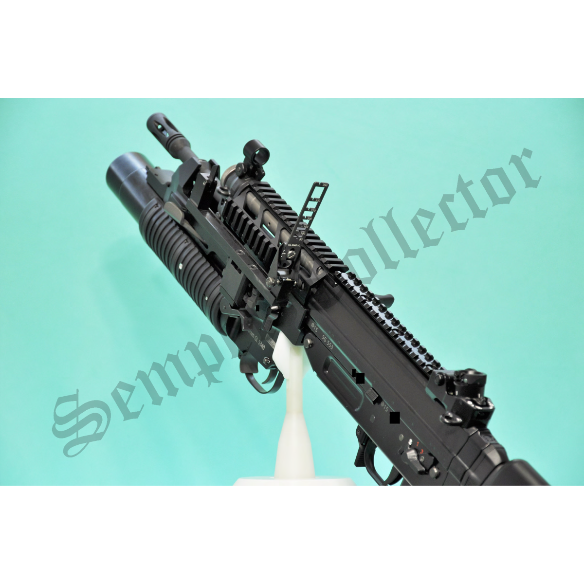 Assault rifle SIG SG 553-1 LB Grenade launcher 40mm SIG GL 5340 (a)